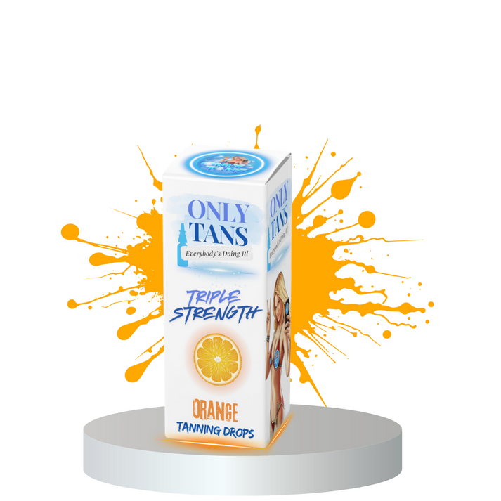 Triple Strength Orange Tanning Drops – OnlyTans